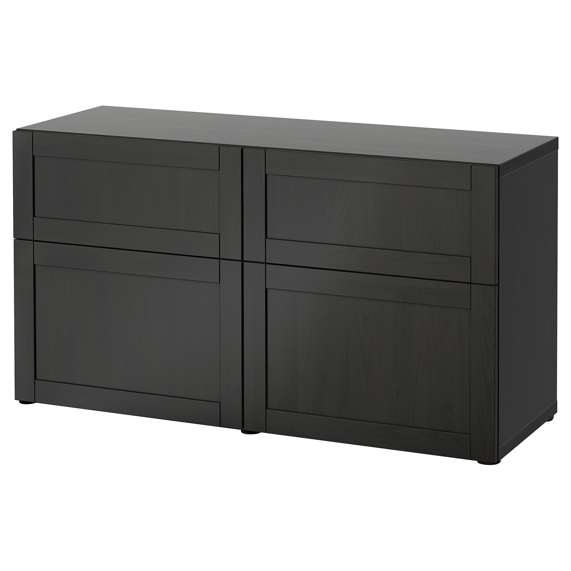 BESTÅ storage combination with doors/drawers soft-closing, 120x42x65 cm ...