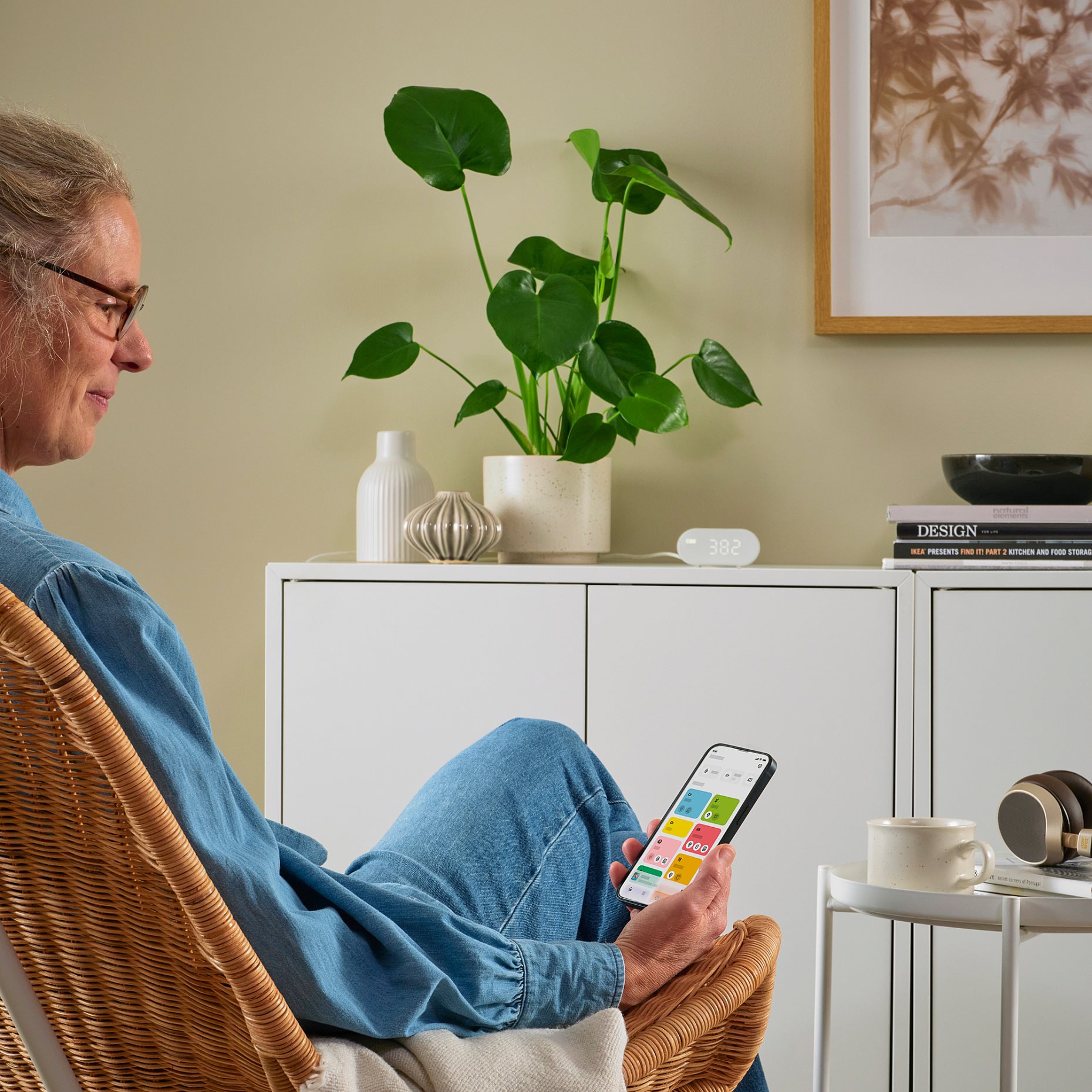 ALPSTUGA smart air quality sensor 50604187 | IKEA Cyprus