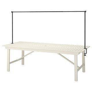 BONDHOLMEN/HELGEO table with decorating rod/outdoor, 235 cm 39545335