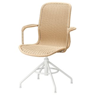 STIGBYGEL swivel chair with armrests 50556431 | IKEA Cyprus