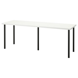 LAGKAPTEN/ADILS desk, 200x60 cm 59417577 | IKEA Cyprus