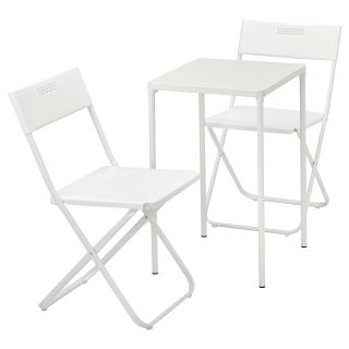 FEJAN table and 2 folding chairs, outdoor 59434949 | IKEA Cyprus