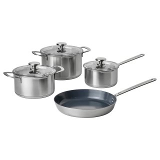 HEMKOMST 7-piece cookware set 80580104 | IKEA Cyprus