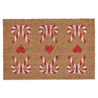 VINTERFINT door mat/heart pattern, 40x60 cm 80581561