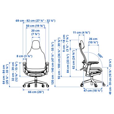 Desk chairs | IKEA Cyprus