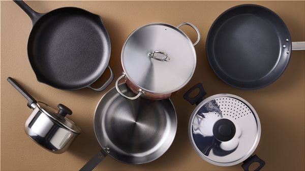 What materials are best for pots and pans? | IKEA Cyprus
